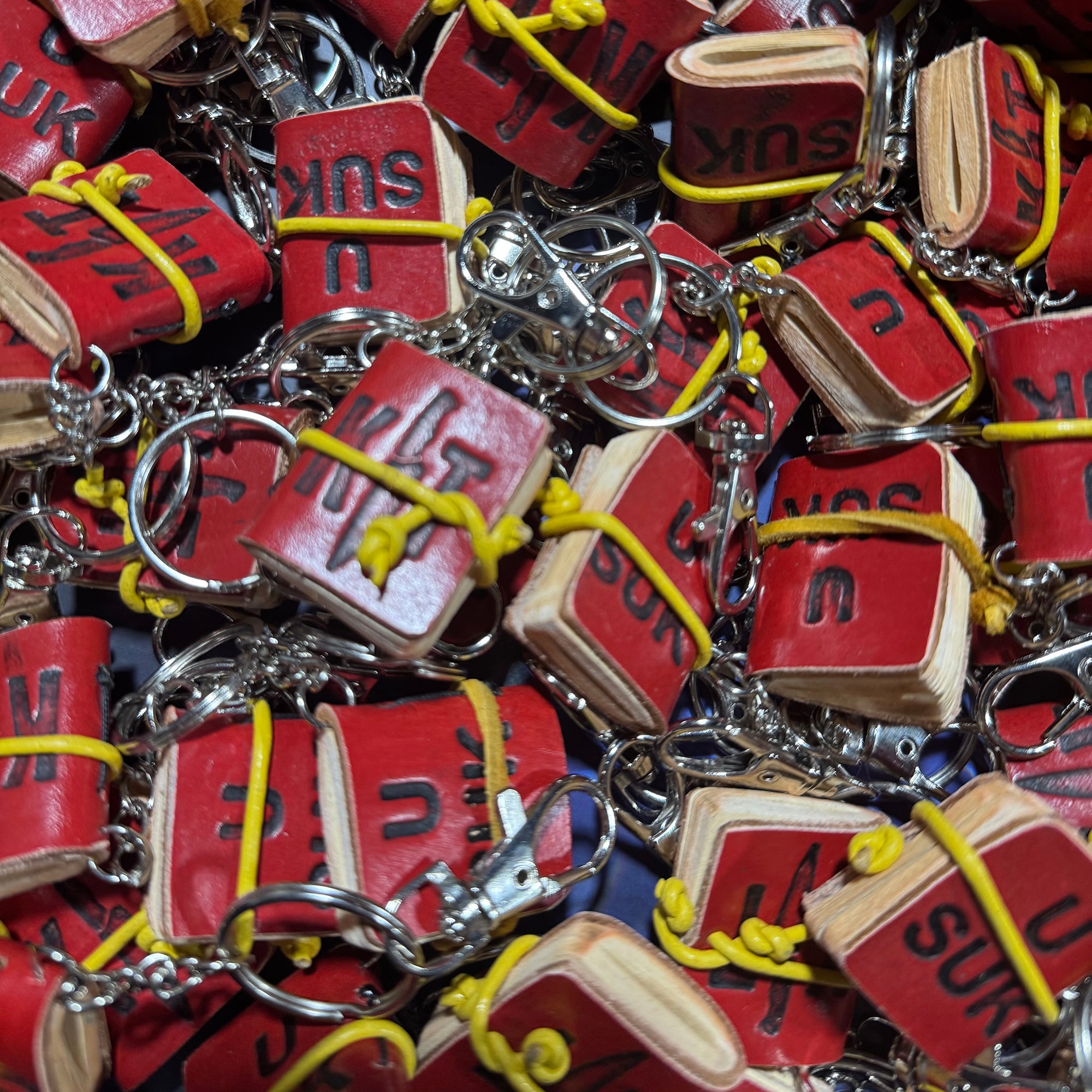 Leather Joke Book Keychain – Kill Merch | The Kill Tony Store