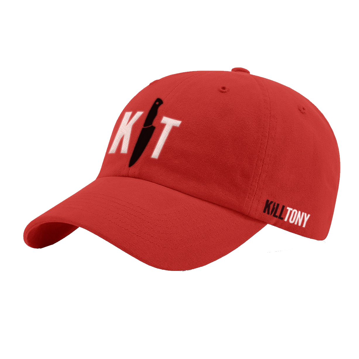 KT Baseball Cap - Red – Kill Merch | The Kill Tony Store